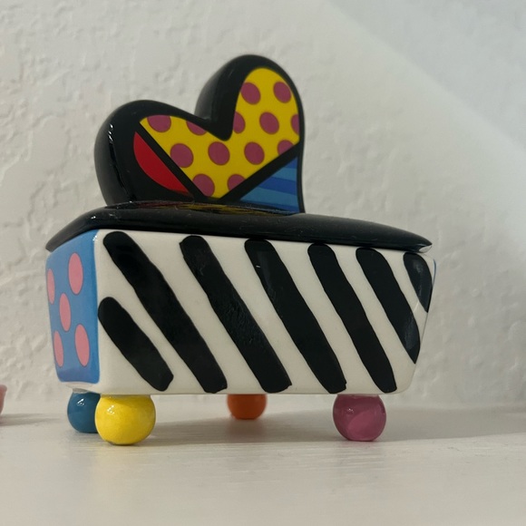 Romero Britto | Art | Romero Britto Heart | Poshmark